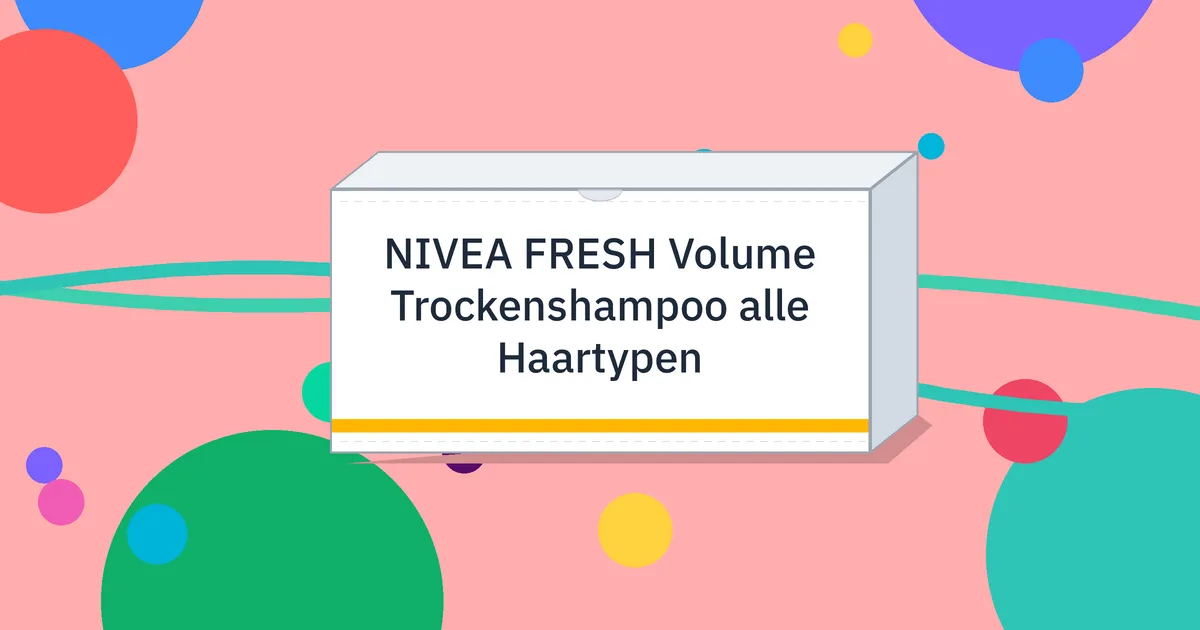 Symbolbild: Packung mit der Aufschrift NIVEA FRESH Volume Trockenshampoo alle Haartypen (PZN 18207090) – Verfügbarkeit und Bezug in Apotheken in Frankfurt am Main