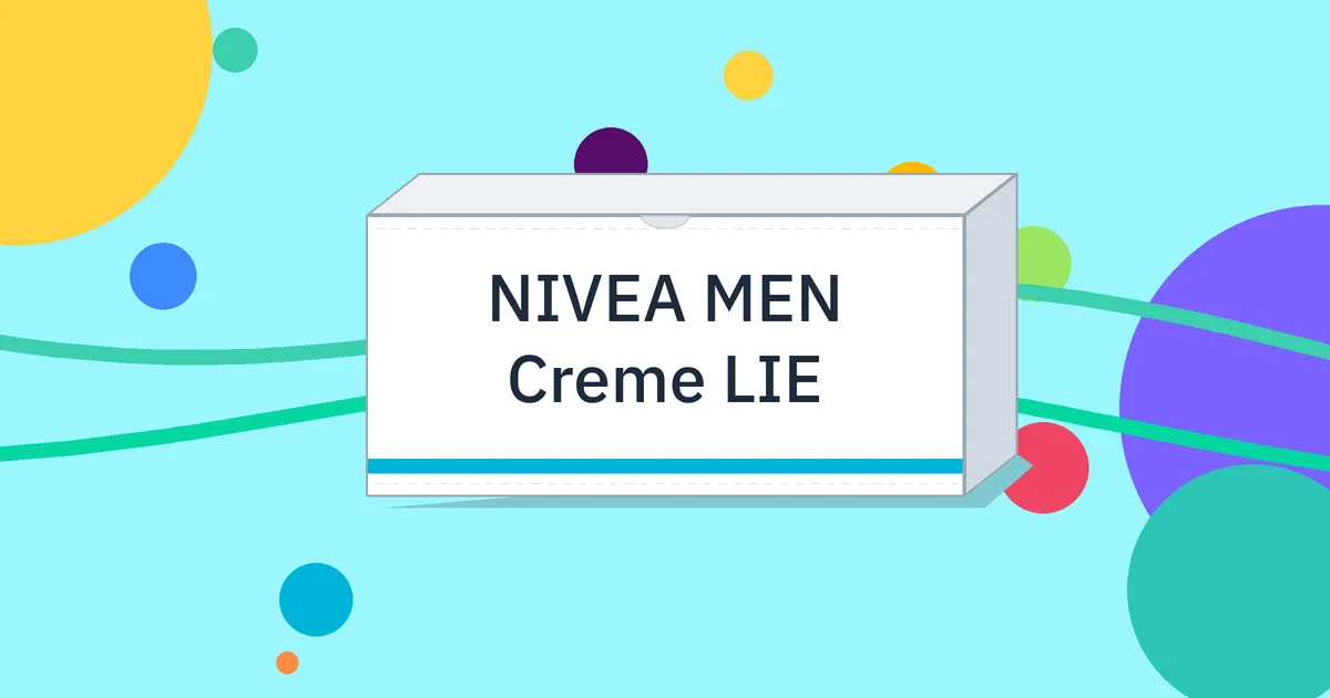 Symbolbild: Packung mit der Aufschrift NIVEA MEN Creme LIE (PZN 20700082) – Verfügbarkeit und Bezug in Apotheken in Frankfurt am Main