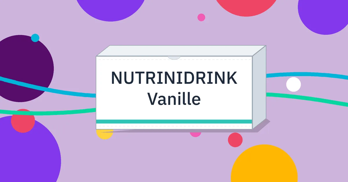 Symbolbild: Packung mit der Aufschrift NUTRINIDRINK Vanille (PZN 17849886) – Verfügbarkeit und Bezug in Apotheken in Frankfurt am Main