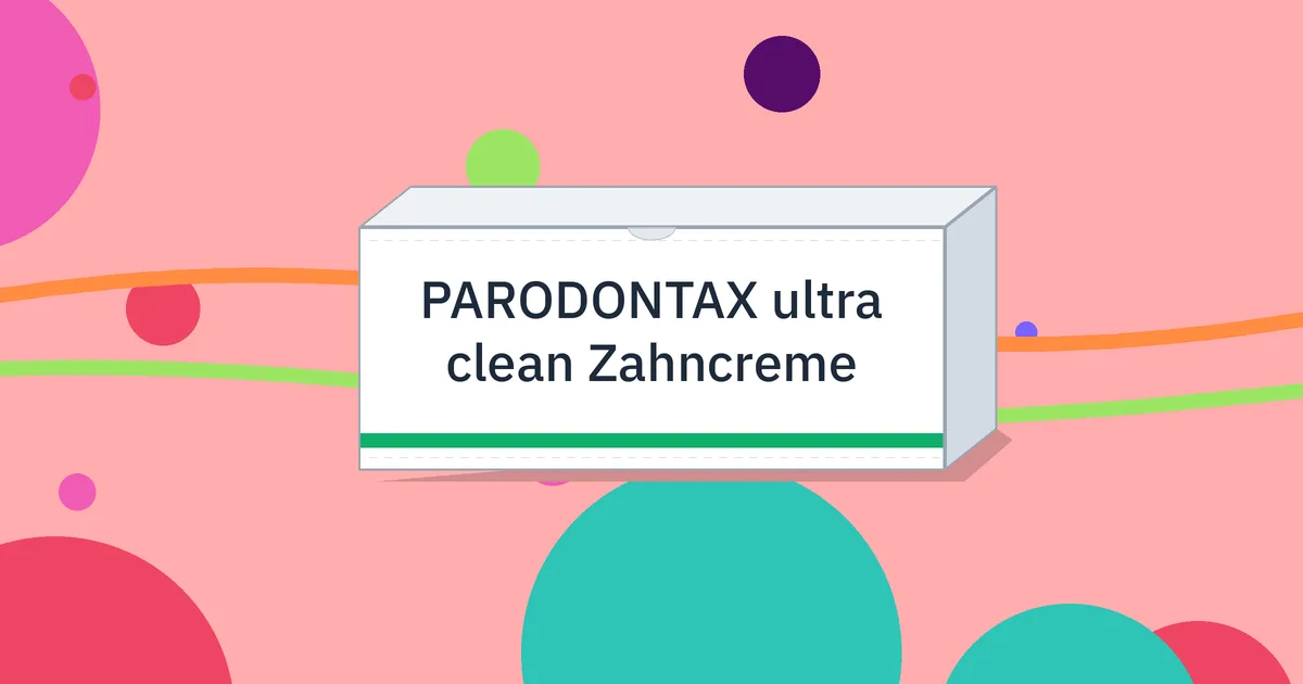 Symbolbild: Packung mit der Aufschrift PARODONTAX ultra clean Zahncreme (PZN 16938346) – Verfügbarkeit und Bezug in Apotheken in Frankfurt am Main