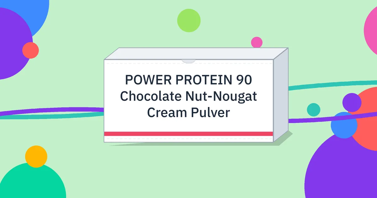 Symbolbild: Packung mit der Aufschrift POWER PROTEIN 90 Chocolate Nut-Nougat Cream Pulver (PZN 13882929) – Verfügbarkeit und Bezug in Apotheken in Frankfurt am Main