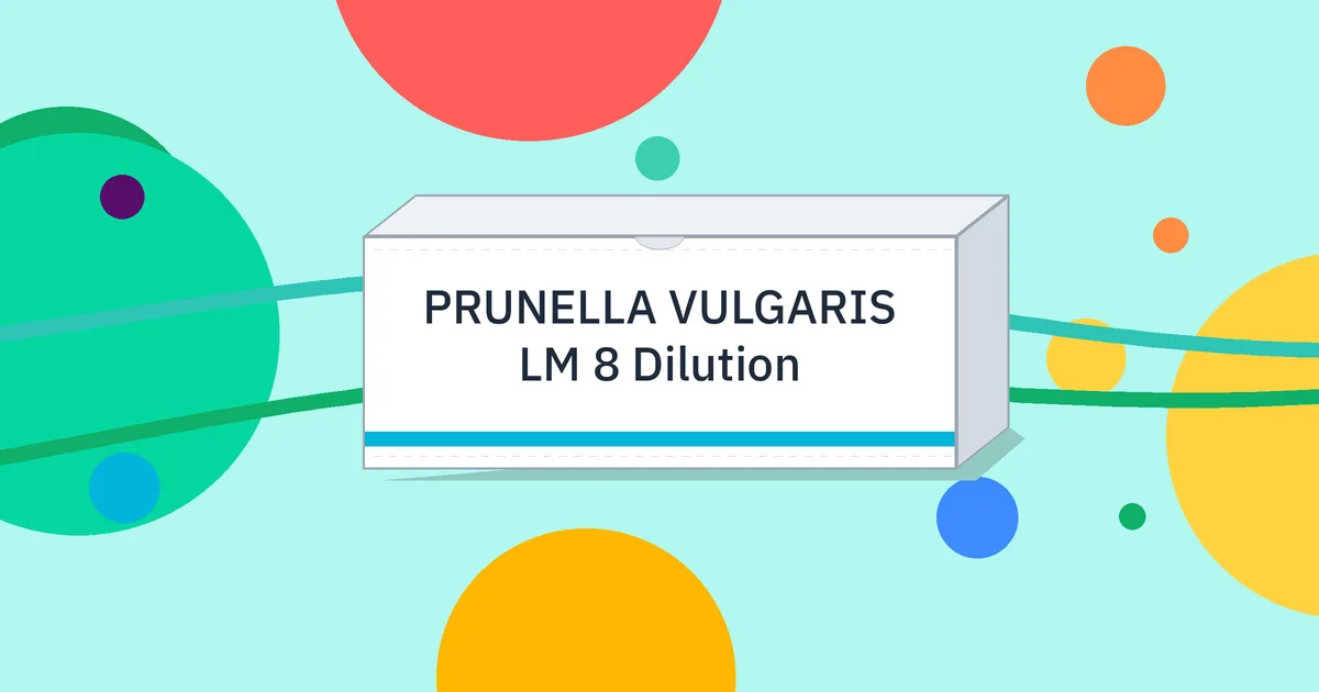 Symbolbild: Packung mit der Aufschrift PRUNELLA VULGARIS LM 8 Dilution (PZN 13668857) – Verfügbarkeit und Bezug in Apotheken in Frankfurt am Main