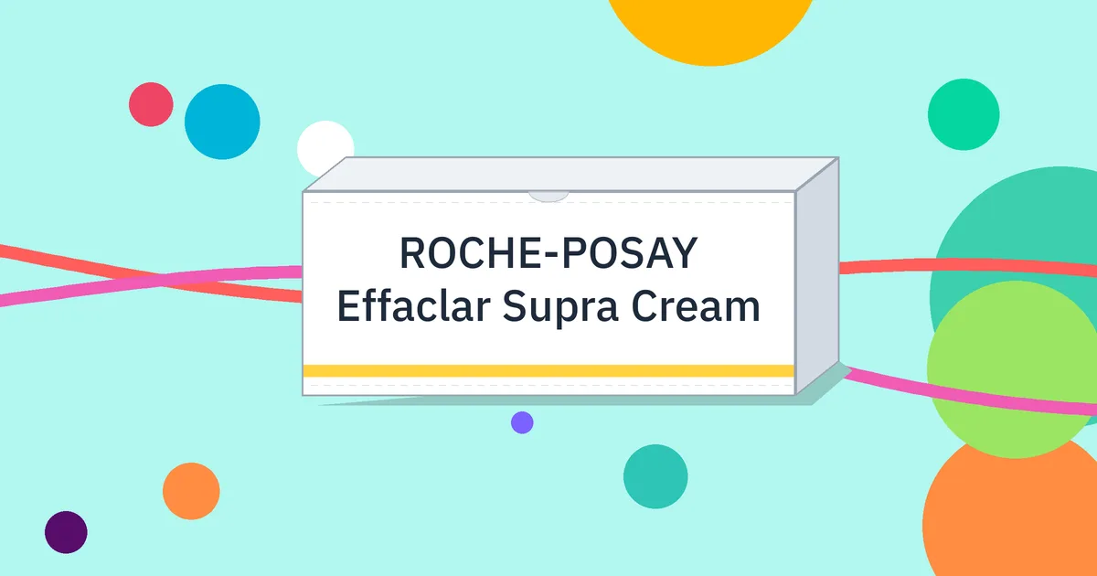Symbolbild: Packung mit der Aufschrift ROCHE-POSAY Effaclar Supra Cream (PZN 20523869) – Verfügbarkeit und Bezug in Apotheken in Frankfurt am Main