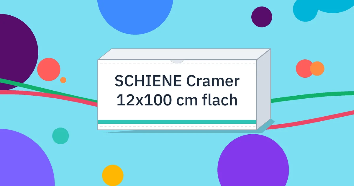 Symbolbild: Packung mit der Aufschrift SCHIENE Cramer 12x100 cm flach (PZN 01968413) – Verfügbarkeit und Bezug in Apotheken in Frankfurt am Main