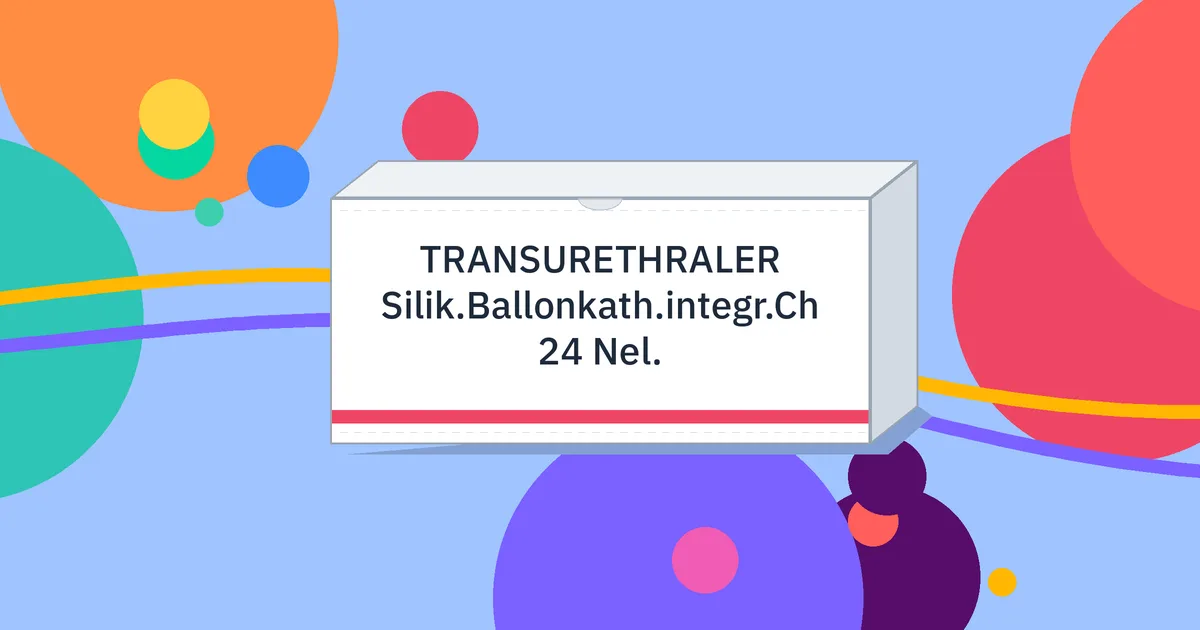 Symbolbild: Packung mit der Aufschrift TRANSURETHRALER Silik.Ballonkath.integr.Ch 24 Nel. (PZN 10981588) – Verfügbarkeit und Bezug in Apotheken in Frankfurt am Main