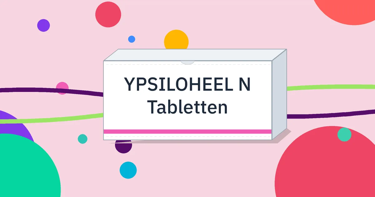 Symbolbild: Packung mit der Aufschrift YPSILOHEEL N Tabletten (PZN 01676366) – Verfügbarkeit und Bezug in Apotheken in Frankfurt am Main