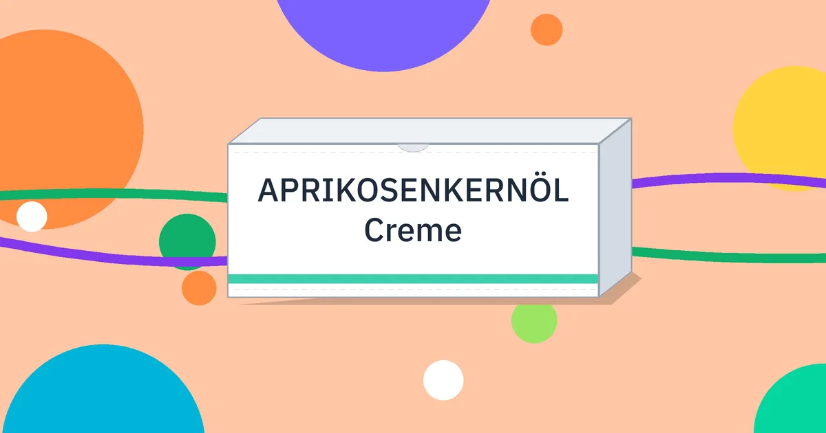 Symbolbild: Packung mit der Aufschrift APRIKOSENKERNÖL Creme (PZN 19338204) – Verfügbarkeit und Bezug in Apotheken in Frankfurt am Main
