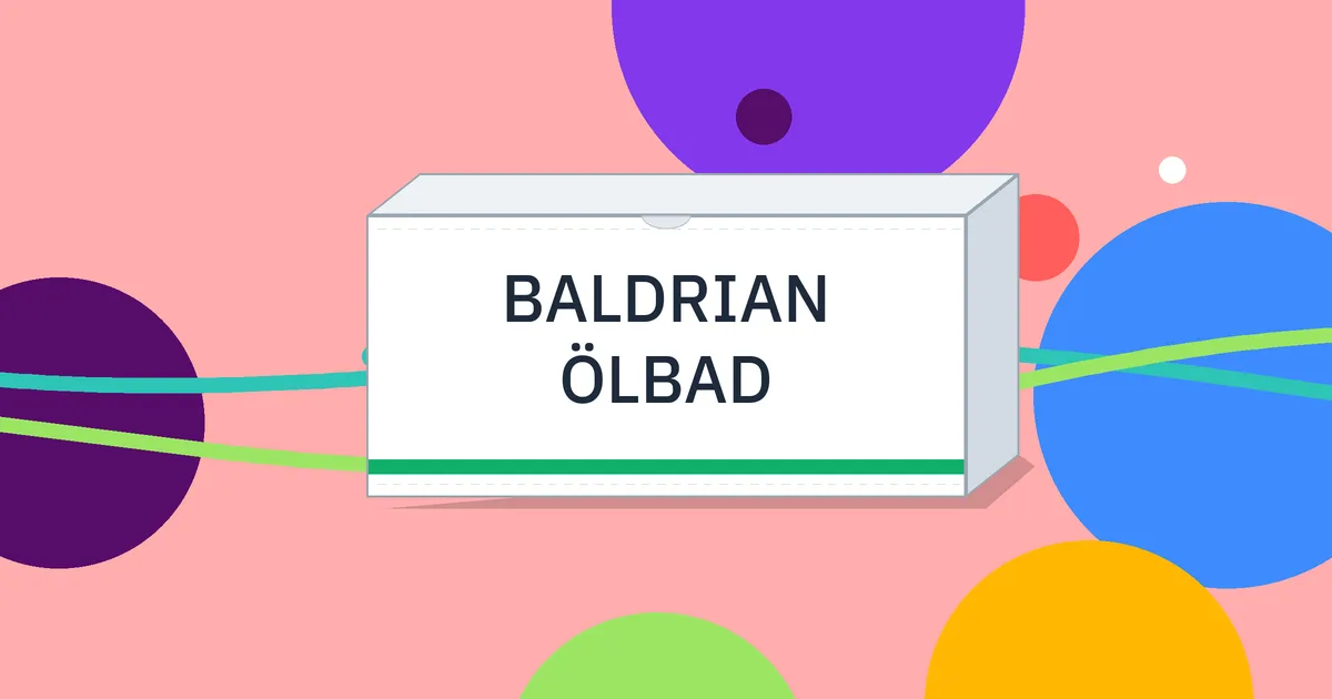 Symbolbild: Packung mit der Aufschrift BALDRIAN ÖLBAD (PZN 04124495) – Verfügbarkeit und Bezug in Apotheken in Frankfurt am Main