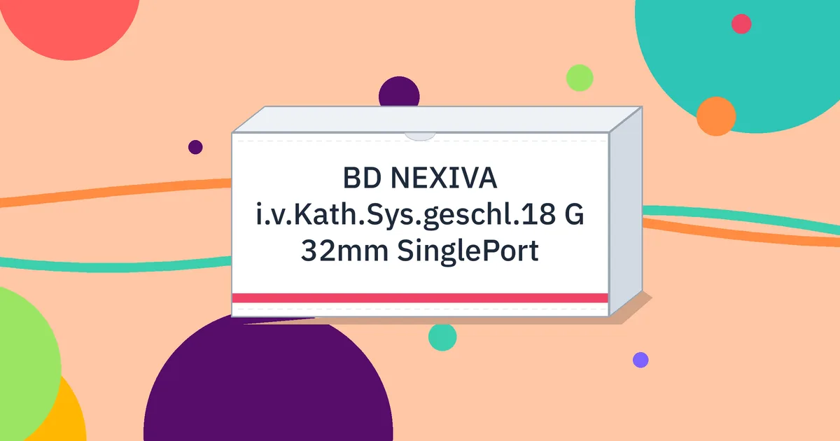 Symbolbild: Packung mit der Aufschrift BD NEXIVA i.v.Kath.Sys.geschl.18 G 32mm SinglePort (PZN 17830131) – Verfügbarkeit und Bezug in Apotheken in Frankfurt am Main