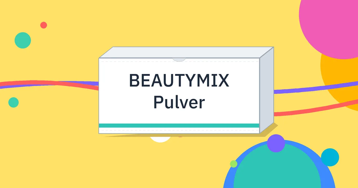 Symbolbild: Packung mit der Aufschrift BEAUTYMIX Pulver (PZN 19240014) – Verfügbarkeit und Bezug in Apotheken in Frankfurt am Main