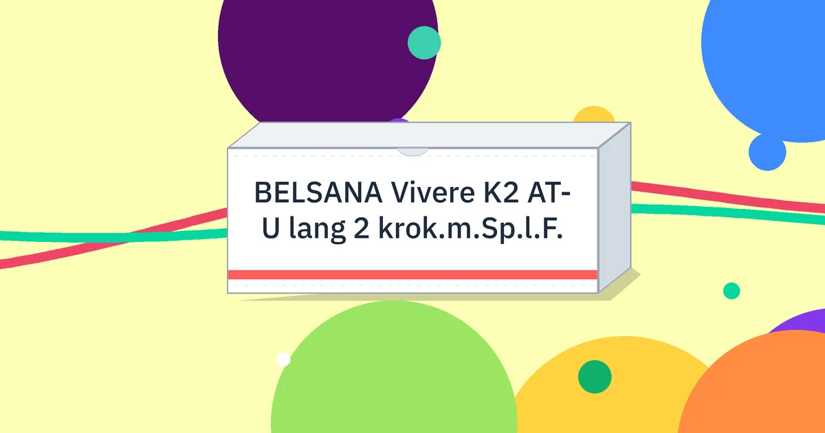 Symbolbild: Packung mit der Aufschrift BELSANA Vivere K2 AT-U lang 2 krok.m.Sp.l.F. (PZN 08536355) – Verfügbarkeit und Bezug in Apotheken in Frankfurt am Main