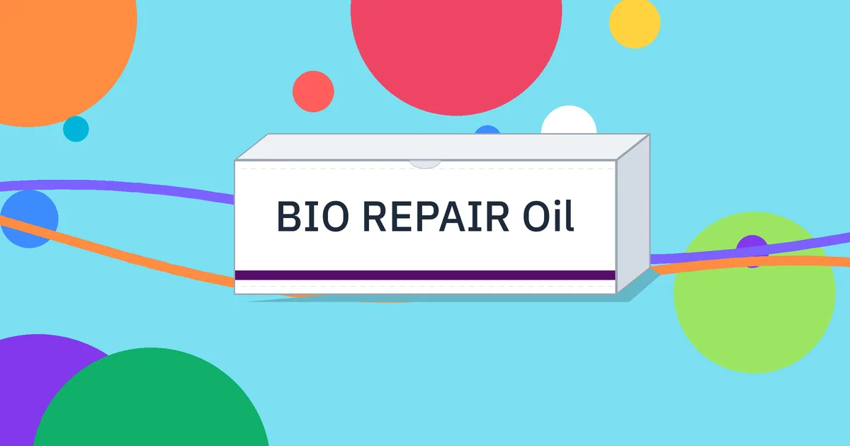 Symbolbild: Packung mit der Aufschrift BIO REPAIR Oil (PZN 03662983) – Verfügbarkeit und Bezug in Apotheken in Frankfurt am Main