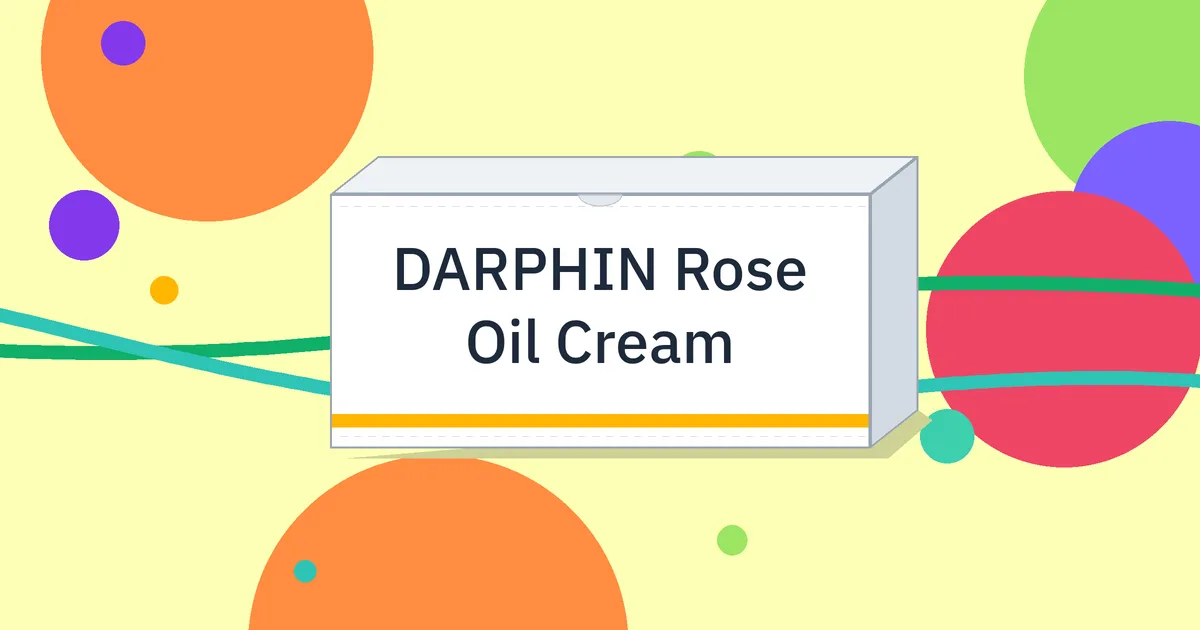 Symbolbild: Packung mit der Aufschrift DARPHIN Rose Oil Cream (PZN 18797654) – Verfügbarkeit und Bezug in Apotheken in Frankfurt am Main