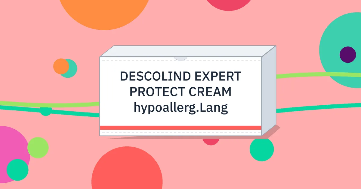 Symbolbild: Packung mit der Aufschrift DESCOLIND EXPERT PROTECT CREAM hypoallerg.Lang (PZN 19980082) – Verfügbarkeit und Bezug in Apotheken in Frankfurt am Main