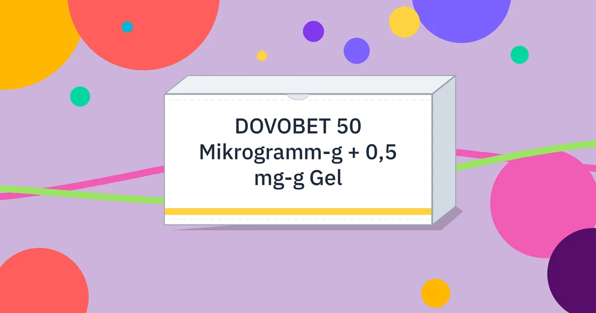 Symbolbild: Packung mit der Aufschrift DOVOBET 50 Mikrogramm-g + 0,5 mg-g Gel (PZN 11015660) – Verfügbarkeit und Bezug in Apotheken in Frankfurt am Main