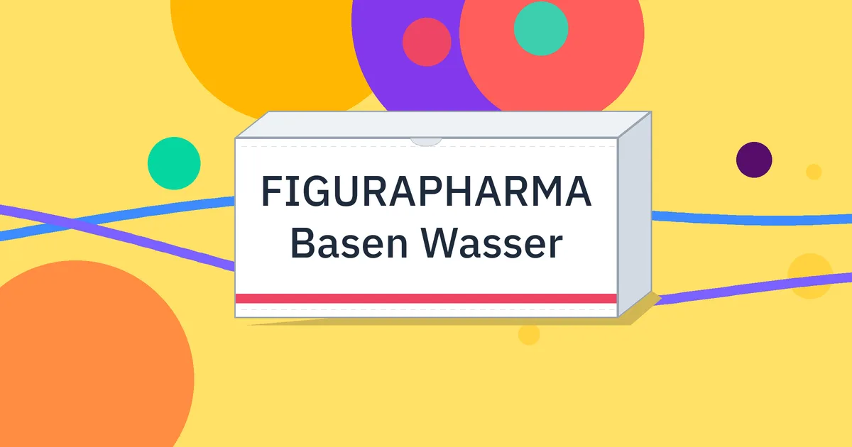 Symbolbild: Packung mit der Aufschrift FIGURAPHARMA Basen Wasser (PZN 18658355) – Verfügbarkeit und Bezug in Apotheken in Frankfurt am Main