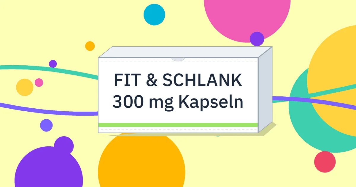 Symbolbild: Packung mit der Aufschrift FIT & SCHLANK 300 mg Kapseln (PZN 10296823) – Verfügbarkeit und Bezug in Apotheken in Frankfurt am Main