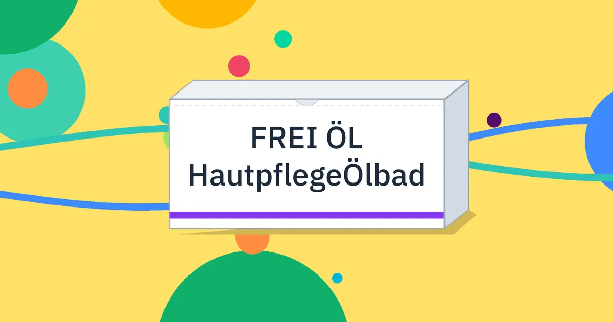 Symbolbild: Packung mit der Aufschrift FREI ÖL HautpflegeÖlbad (PZN 11359141) – Verfügbarkeit und Bezug in Apotheken in Frankfurt am Main