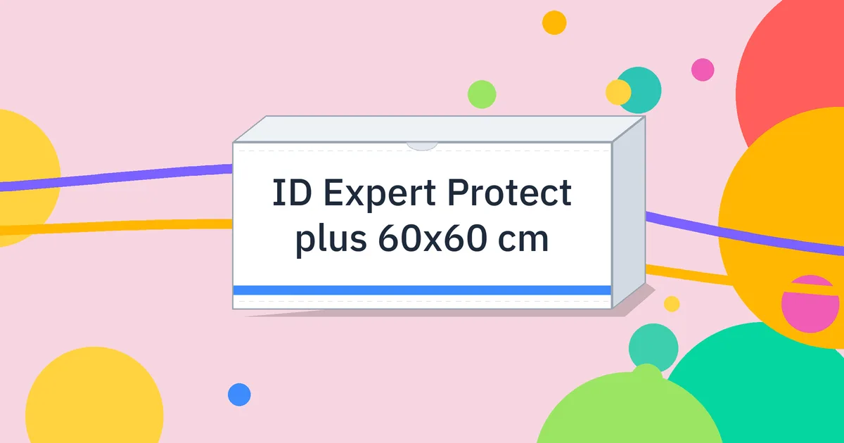 Symbolbild: Packung mit der Aufschrift ID Expert Protect plus 60x60 cm (PZN 00145810) – Verfügbarkeit und Bezug in Apotheken in Frankfurt am Main