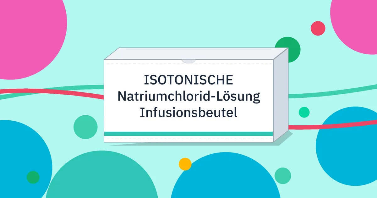 Symbolbild: Packung mit der Aufschrift ISOTONISCHE Natriumchlorid-Lösung Infusionsbeutel (PZN 12503137) – Verfügbarkeit und Bezug in Apotheken in Frankfurt am Main