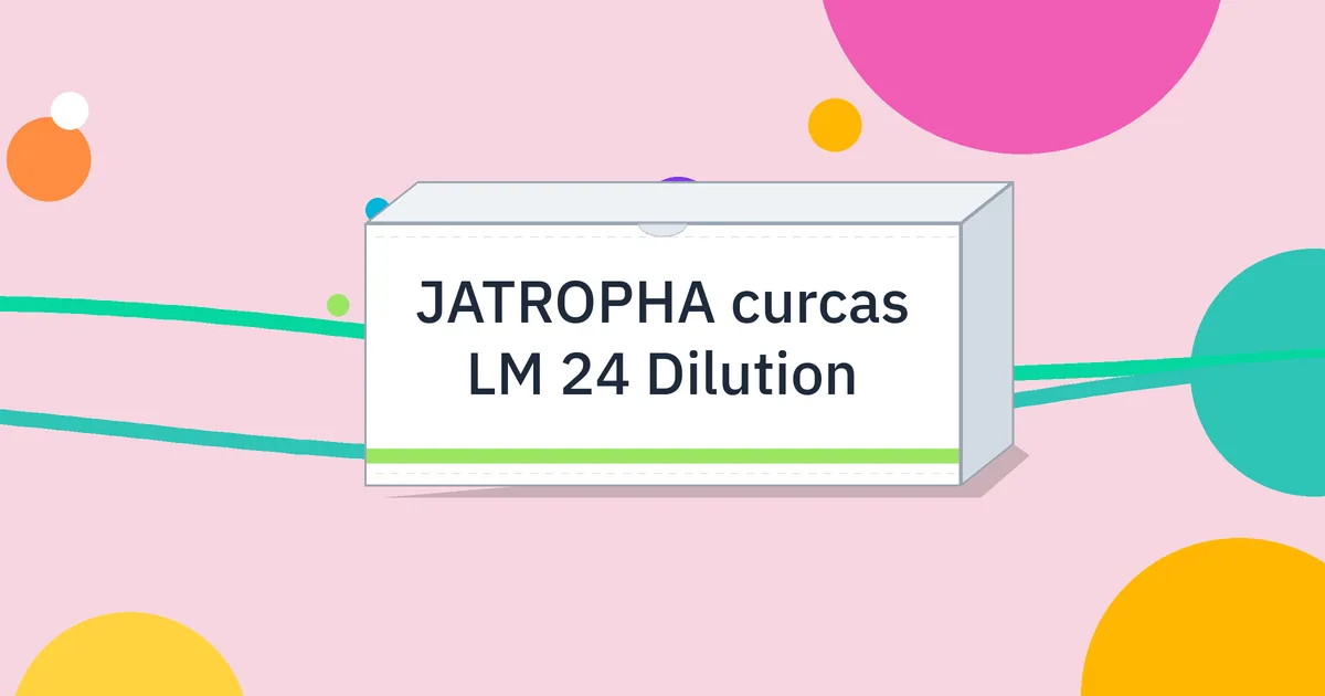 Symbolbild: Packung mit der Aufschrift JATROPHA curcas LM 24 Dilution (PZN 13562478) – Verfügbarkeit und Bezug in Apotheken in Frankfurt am Main