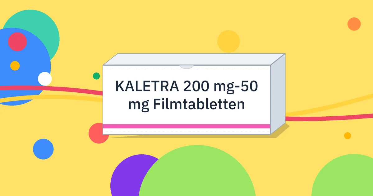Symbolbild: Packung mit der Aufschrift KALETRA 200 mg-50 mg Filmtabletten (PZN 03864296) – Verfügbarkeit und Bezug in Apotheken in Frankfurt am Main