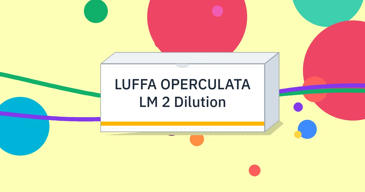 Symbolbild: Packung mit der Aufschrift LUFFA OPERCULATA LM 2 Dilution (PZN 12933263) – Verfügbarkeit und Bezug in Apotheken in Frankfurt am Main
