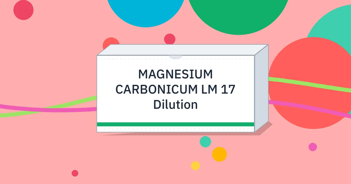 Symbolbild: Packung mit der Aufschrift MAGNESIUM CARBONICUM LM 17 Dilution (PZN 12937060) – Verfügbarkeit und Bezug in Apotheken in Frankfurt am Main