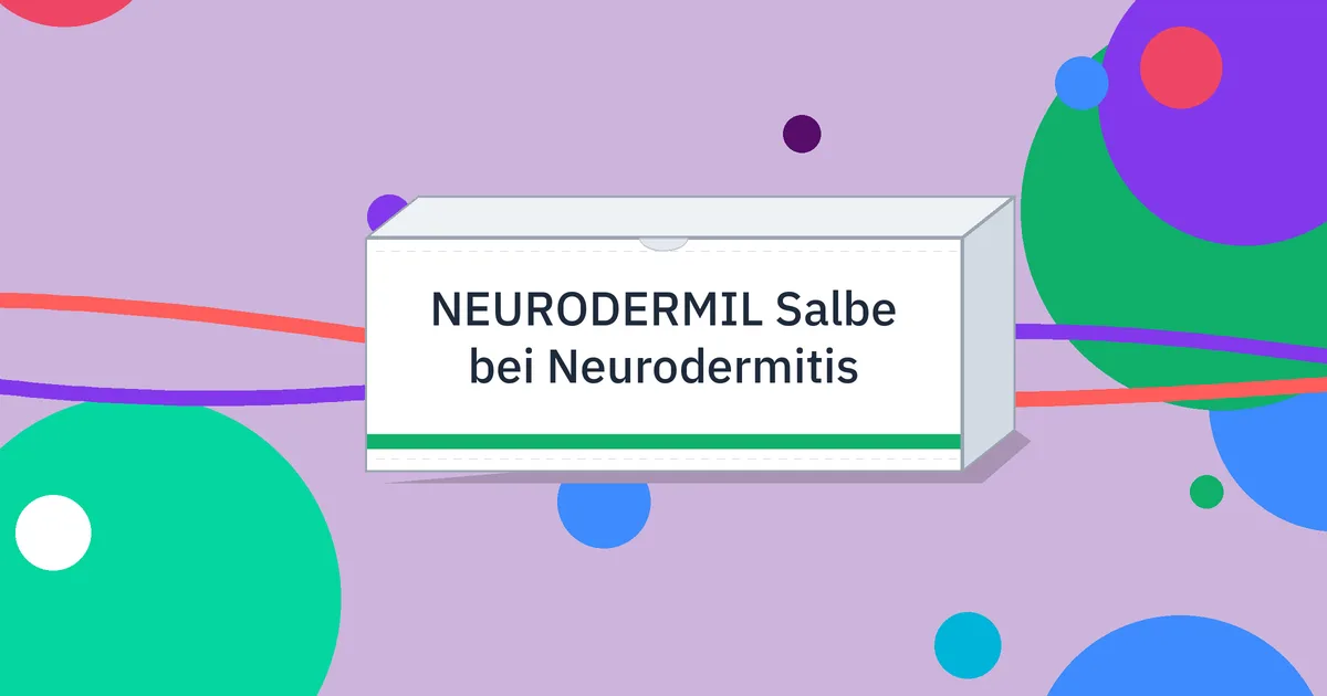 Symbolbild: Packung mit der Aufschrift NEURODERMIL Salbe bei Neurodermitis (PZN 19523114) – Verfügbarkeit und Bezug in Apotheken in Frankfurt am Main