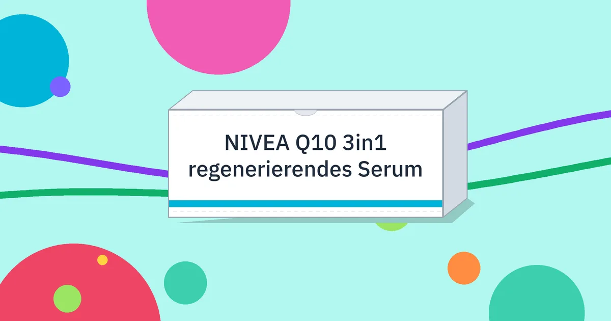 Symbolbild: Packung mit der Aufschrift NIVEA Q10 3in1 regenerierendes Serum (PZN 20700389) – Verfügbarkeit und Bezug in Apotheken in Frankfurt am Main