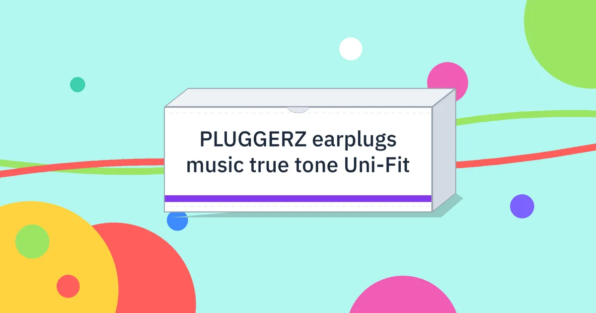 Symbolbild: Packung mit der Aufschrift PLUGGERZ earplugs music true tone Uni-Fit (PZN 20287802) – Verfügbarkeit und Bezug in Apotheken in Frankfurt am Main