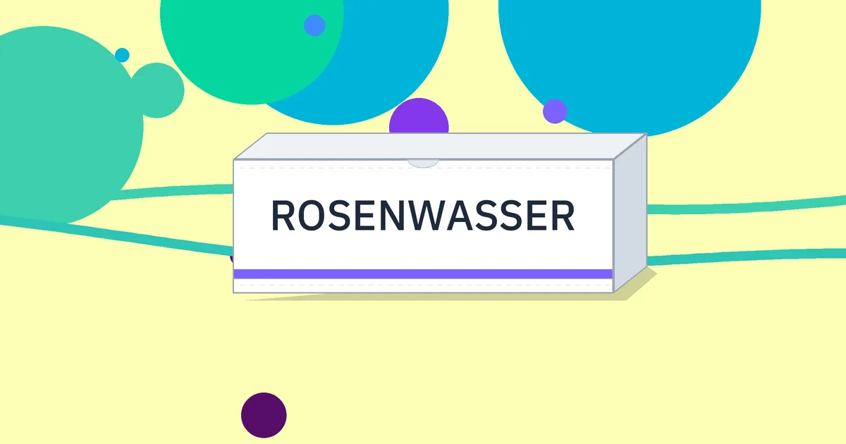 Symbolbild: Packung mit der Aufschrift ROSENWASSER (PZN 20341648) – Verfügbarkeit und Bezug in Apotheken in Frankfurt am Main