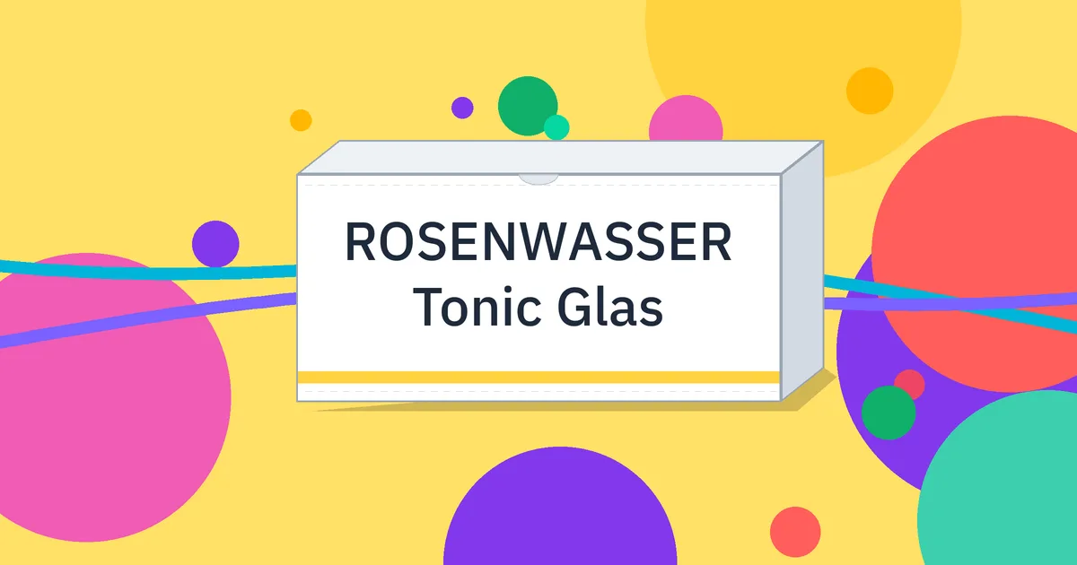 Symbolbild: Packung mit der Aufschrift ROSENWASSER Tonic Glas (PZN 20341789) – Verfügbarkeit und Bezug in Apotheken in Frankfurt am Main