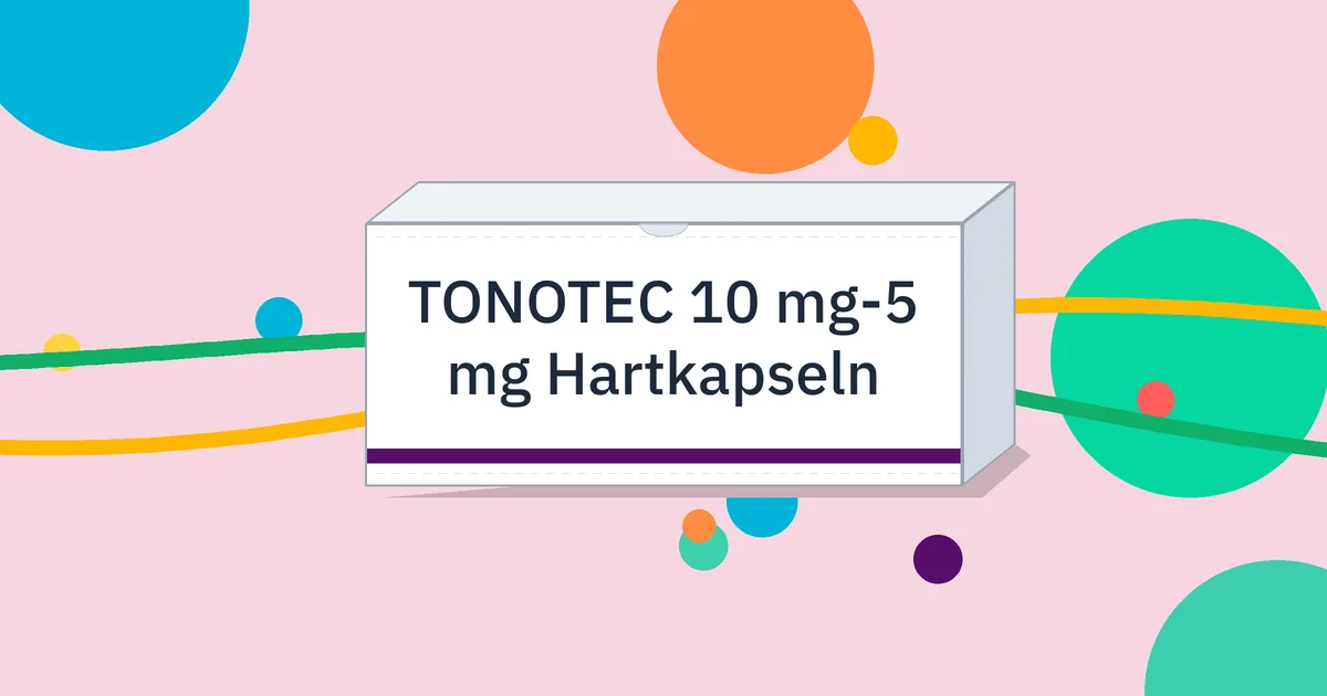 Symbolbild: Packung mit der Aufschrift TONOTEC 10 mg-5 mg Hartkapseln (PZN 13868651) – Verfügbarkeit und Bezug in Apotheken in Frankfurt am Main