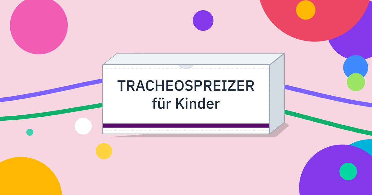 Symbolbild: Packung mit der Aufschrift TRACHEOSPREIZER für Kinder (PZN 04724172) – Verfügbarkeit und Bezug in Apotheken in Frankfurt am Main