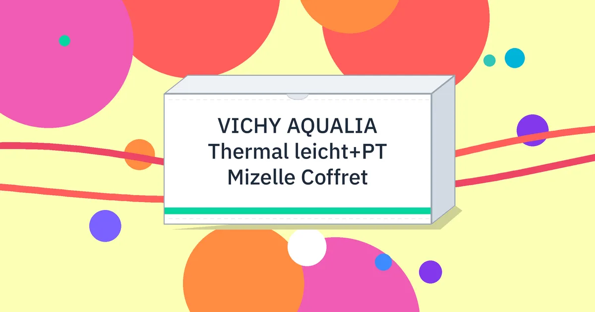 Symbolbild: Packung mit der Aufschrift VICHY AQUALIA Thermal leicht+PT Mizelle Coffret (PZN 16954782) – Verfügbarkeit und Bezug in Apotheken in Frankfurt am Main