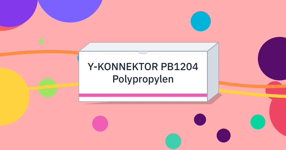 Symbolbild: Packung mit der Aufschrift Y-KONNEKTOR PB1204 Polypropylen (PZN 00504232) – Verfügbarkeit und Bezug in Apotheken in Frankfurt am Main
