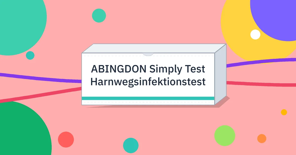Symbolbild: Packung mit der Aufschrift ABINGDON Simply Test Harnwegsinfektionstest (PZN 18833746) – Verfügbarkeit und Bezug in Apotheken in Frankfurt am Main