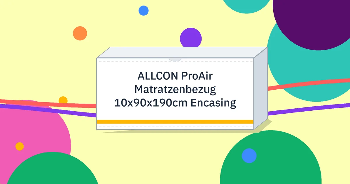 Symbolbild: Packung mit der Aufschrift ALLCON ProAir Matratzenbezug 10x90x190cm Encasing (PZN 19762126) – Verfügbarkeit und Bezug in Apotheken in Frankfurt am Main