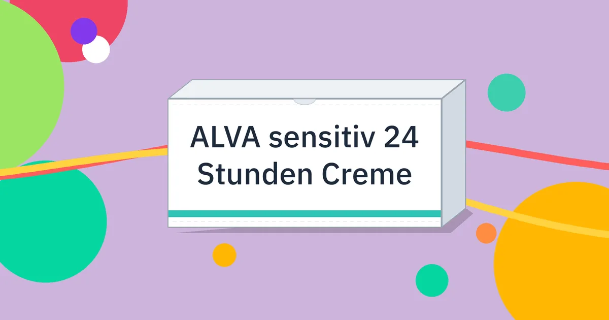 Symbolbild: Packung mit der Aufschrift ALVA sensitiv 24 Stunden Creme (PZN 02493030) – Verfügbarkeit und Bezug in Apotheken in Frankfurt am Main
