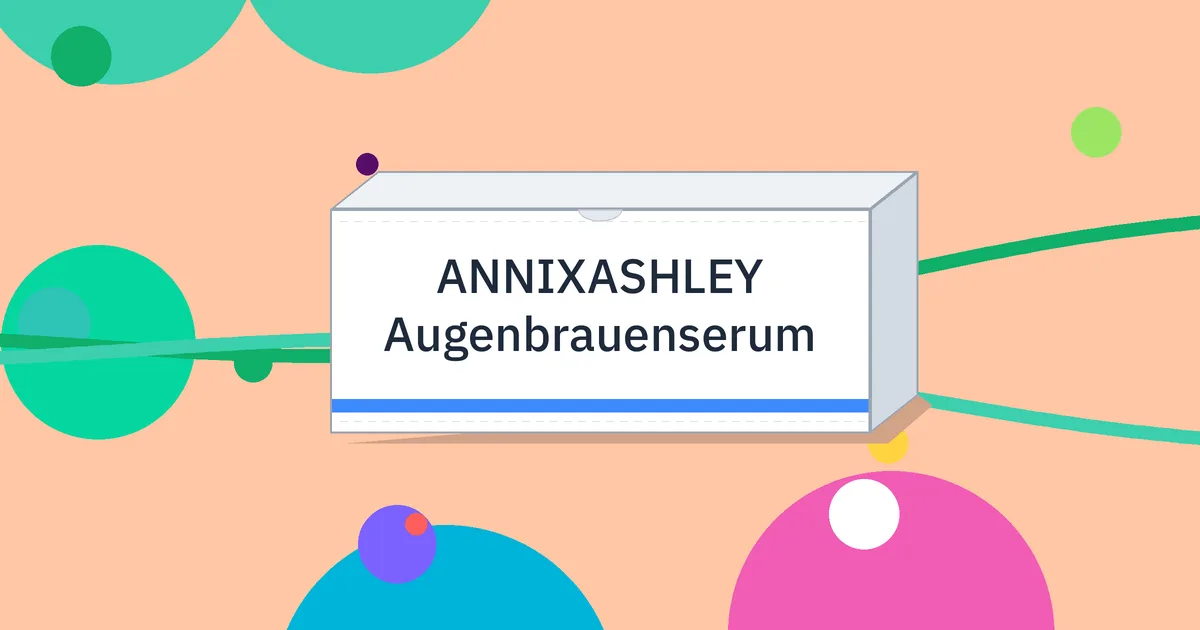 Symbolbild: Packung mit der Aufschrift ANNIXASHLEY Augenbrauenserum (PZN 20271327) – Verfügbarkeit und Bezug in Apotheken in Frankfurt am Main