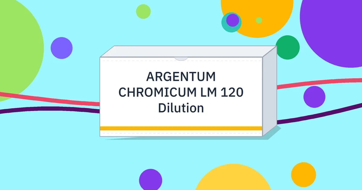 Symbolbild: Packung mit der Aufschrift ARGENTUM CHROMICUM LM 120 Dilution (PZN 13390089) – Verfügbarkeit und Bezug in Apotheken in Frankfurt am Main