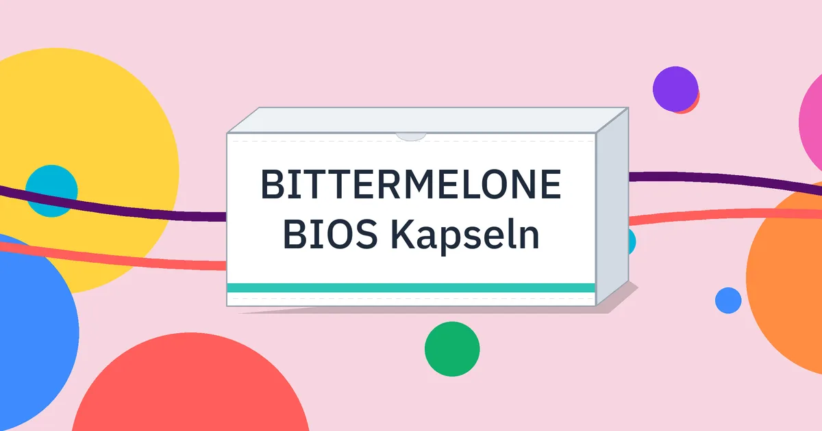 Symbolbild: Packung mit der Aufschrift BITTERMELONE BIOS Kapseln (PZN 04038152) – Verfügbarkeit und Bezug in Apotheken in Frankfurt am Main