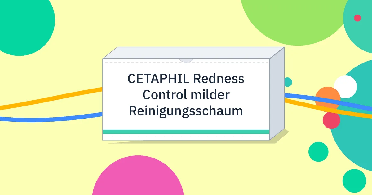 Symbolbild: Packung mit der Aufschrift CETAPHIL Redness Control milder Reinigungsschaum (PZN 20007524) – Verfügbarkeit und Bezug in Apotheken in Frankfurt am Main