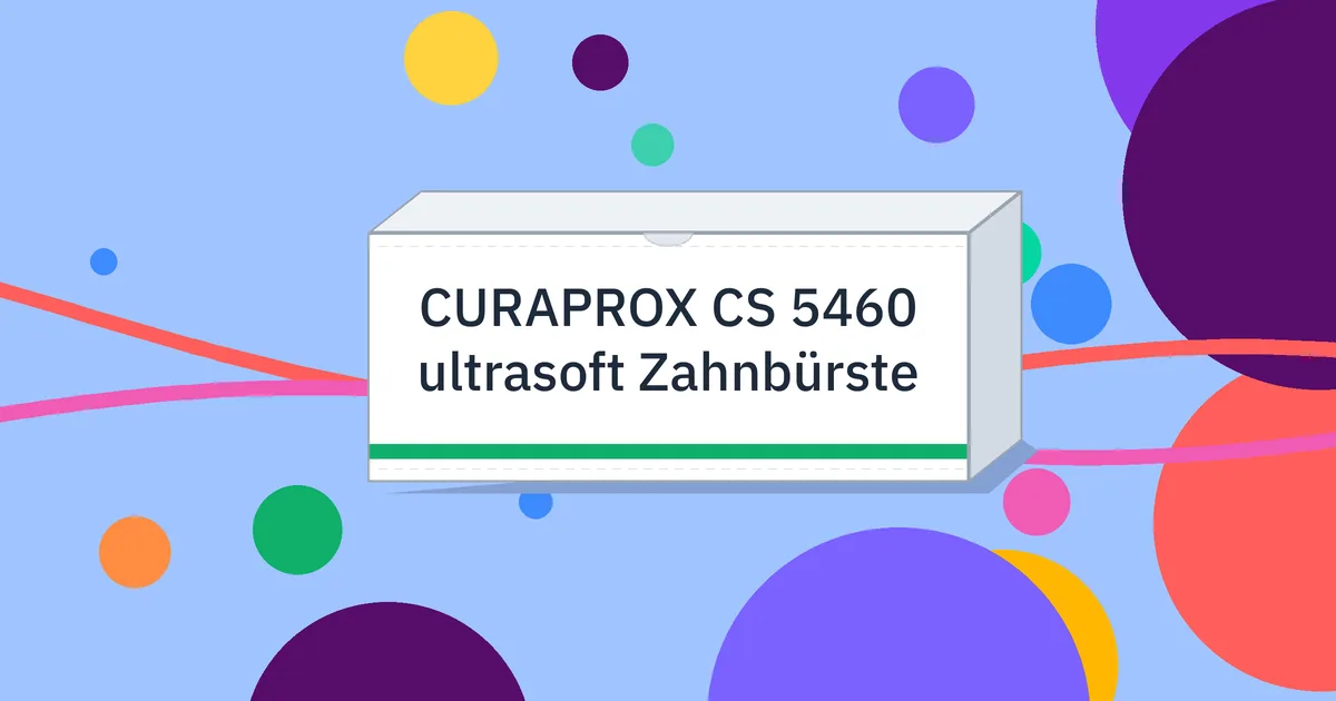 Symbolbild: Packung mit der Aufschrift CURAPROX CS 5460 ultrasoft Zahnbürste (PZN 13427645) – Verfügbarkeit und Bezug in Apotheken in Frankfurt am Main