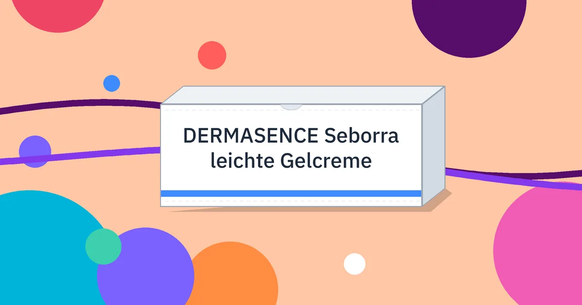 Symbolbild: Packung mit der Aufschrift DERMASENCE Seborra leichte Gelcreme (PZN 17867571) – Verfügbarkeit und Bezug in Apotheken in Frankfurt am Main