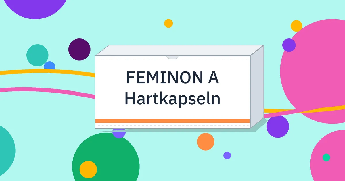 Symbolbild: Packung mit der Aufschrift FEMINON A Hartkapseln (PZN 00453865) – Verfügbarkeit und Bezug in Apotheken in Frankfurt am Main