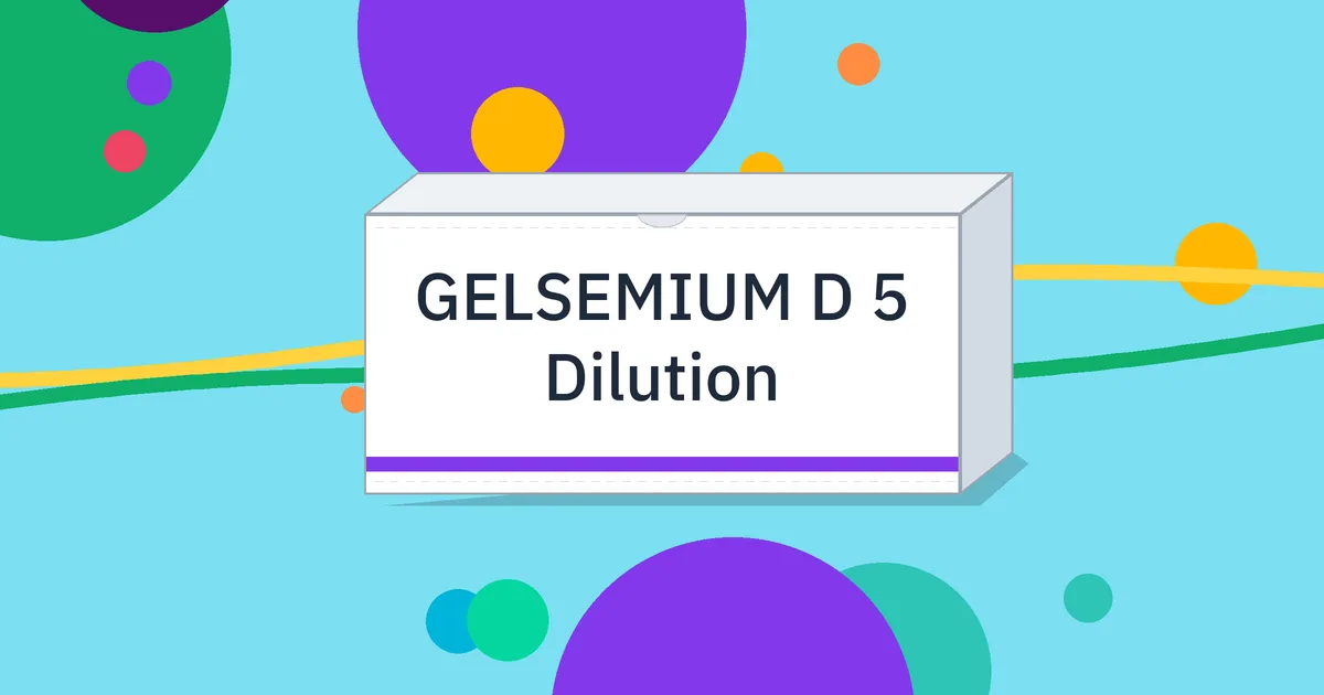 Symbolbild: Packung mit der Aufschrift GELSEMIUM D 5 Dilution (PZN 02401849) – Verfügbarkeit und Bezug in Apotheken in Frankfurt am Main