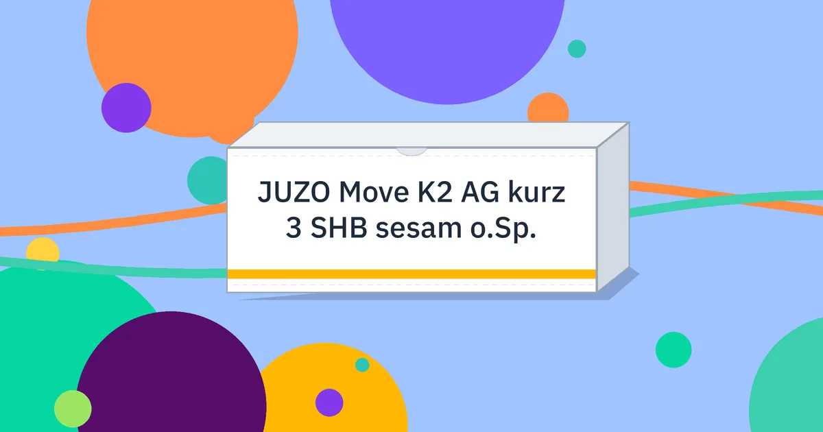 Symbolbild: Packung mit der Aufschrift JUZO Move K2 AG kurz 3 SHB sesam o.Sp. (PZN 18529965) – Verfügbarkeit und Bezug in Apotheken in Frankfurt am Main