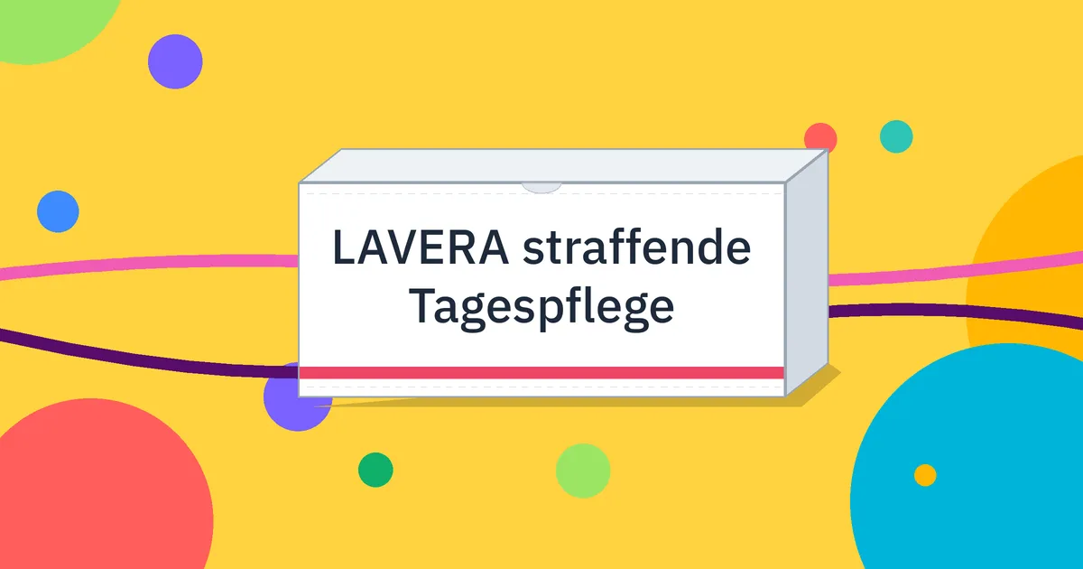 Symbolbild: Packung mit der Aufschrift LAVERA straffende Tagespflege (PZN 20357885) – Verfügbarkeit und Bezug in Apotheken in Frankfurt am Main